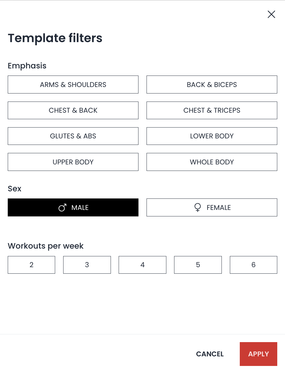 Where to start? – RP Hypertrophy App Help